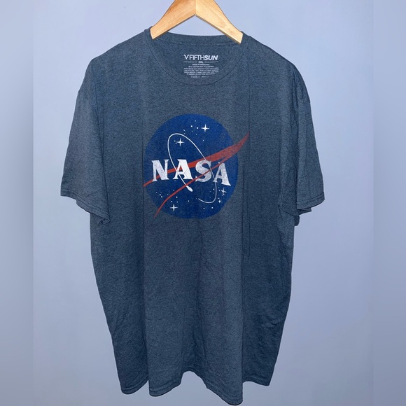 Fifth Sun | Shirts | Blue Nasa Graphic Tshirt | Poshmark